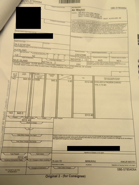 Niue Trade Portal, Import and Export procedures